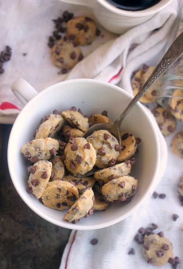 Tiny One Bite Chocolate Chip Cookies - Baker Bettie