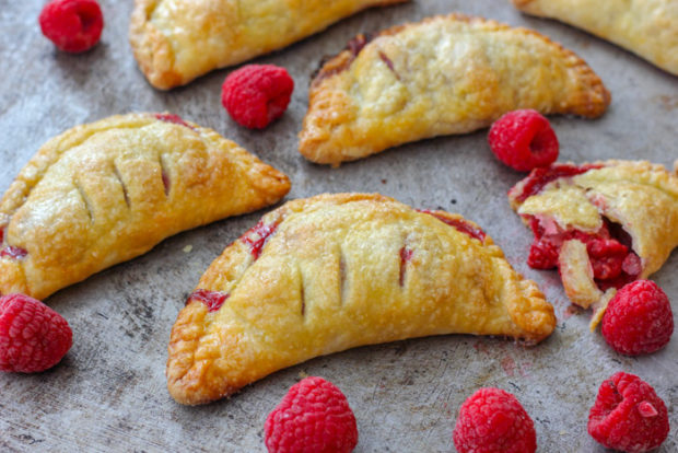 Raspberry Turnovers (Hand Pies) - Baker Bettie